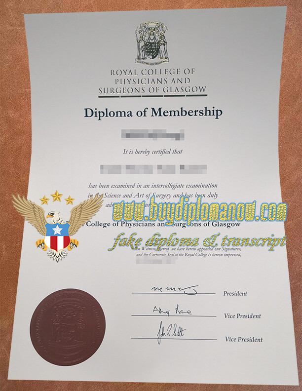 Buy a Membership of the Royal Colleges of Surgeons Certificate